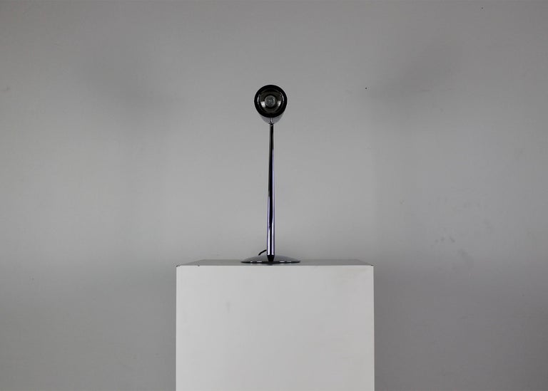 Philippe Starck Ara Table Lamp in Polished Chrome by Flos, 1988 For ...