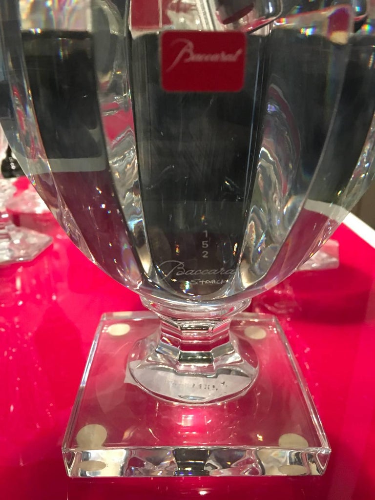 Philippe Starck Design Harcourt Baccarat Crystal Flower Vase Numbered ...