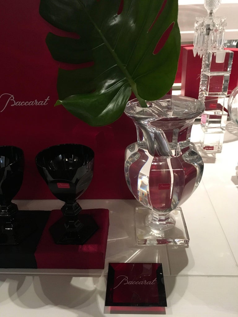 Philippe Starck Design Harcourt Baccarat Crystal Flower Vase Numbered ...