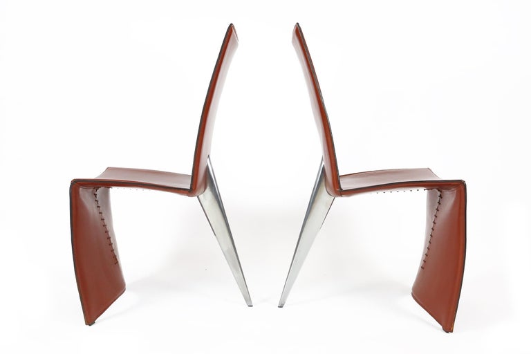 Philippe Starck, Ed Archer Model Chairs for Driade or Aleph For Sale at ...