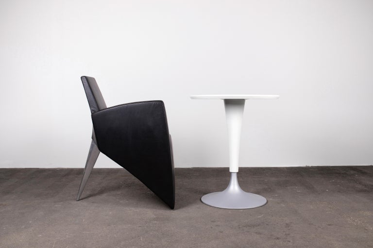 Philippe Starck In/Outdoor Round White Tulip Bar Tables "DR.NA" for ...