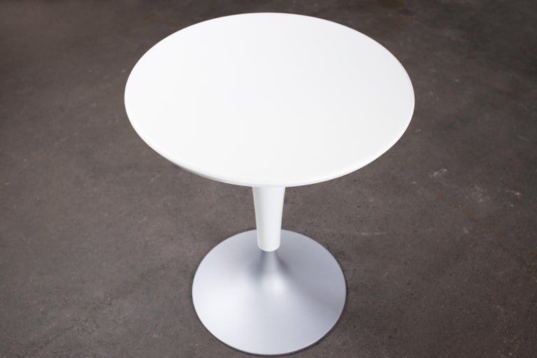 Philippe Starck In/Outdoor Round White Tulip Bar Tables "DR.NA" for ...