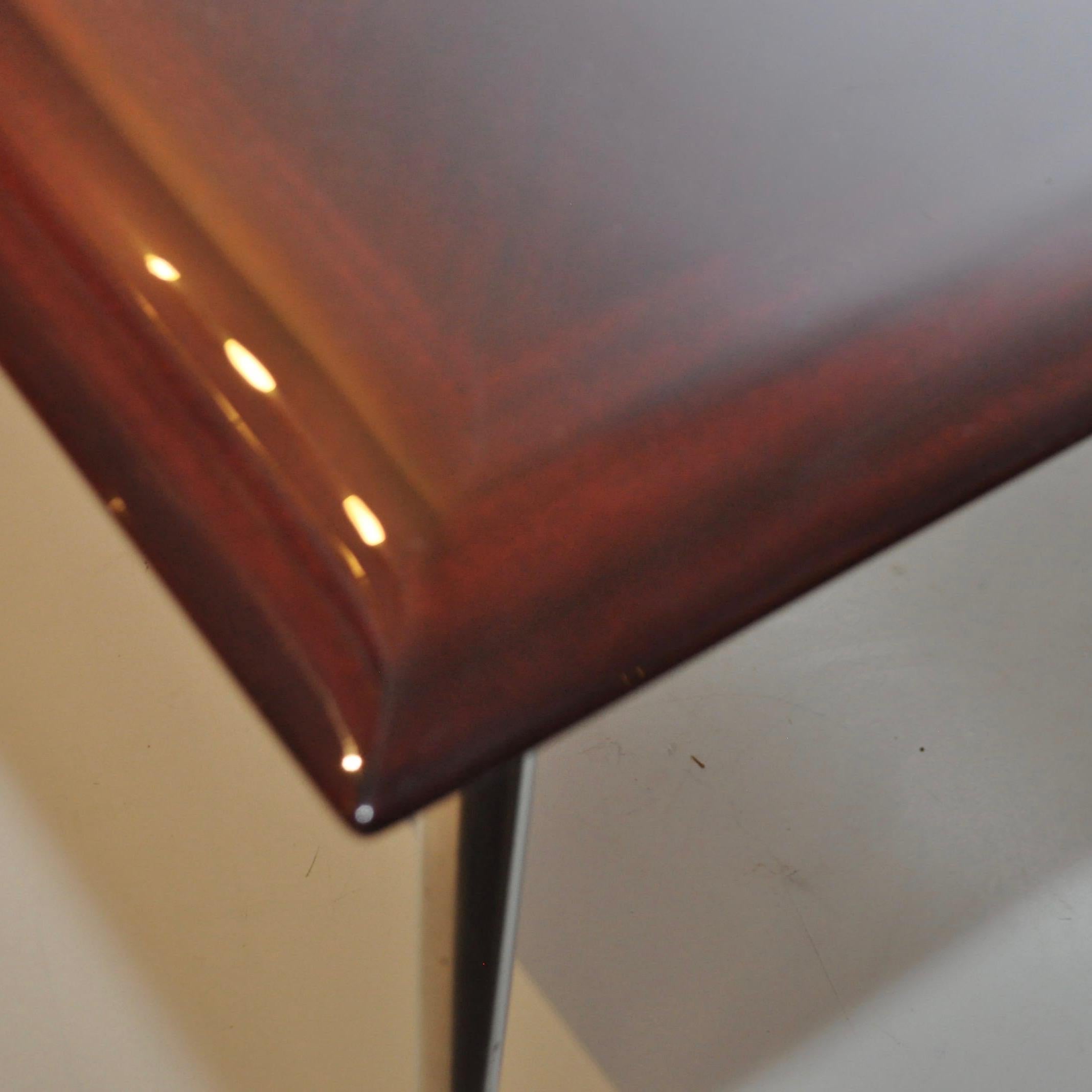 Philippe Starck Mahogany And Aluminum 'Driade' Dining Table at 1stDibs ...