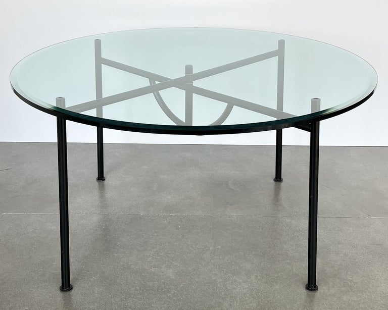 Philippe Starck "Nina Freed" Round Glass Top Dining Table For Sale at ...