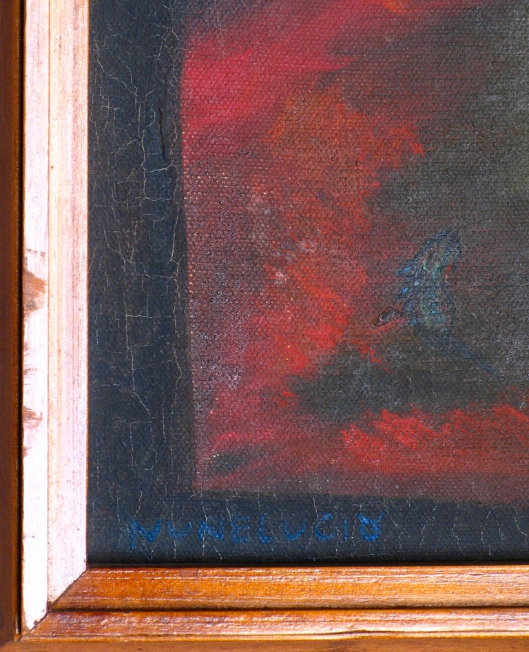 Philippine Oil Painting on Canvas by Nunelucio Alvarado, 1984 For Sale ...