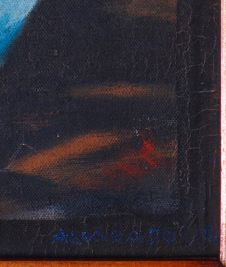 Philippine Oil Painting on Canvas by Nunelucio Alvarado, 1984 For Sale ...