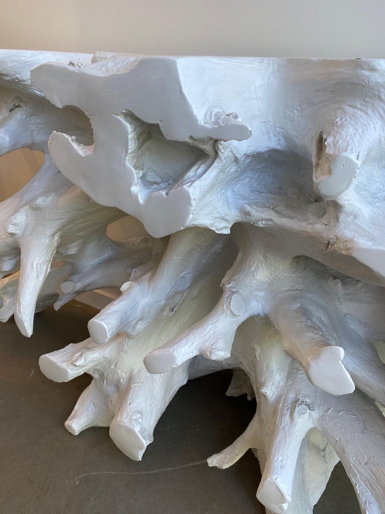 Philips Collection Cast Root Console Table For Sale at 1stDibs