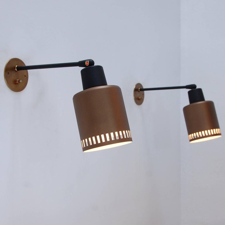 Philips Dutch Adjustable Sconces at 1stDibs