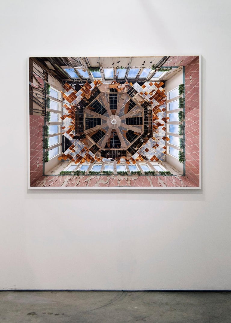 Phillip Buehler - "Atrium" large scale color photograph, Wayne Hills ...