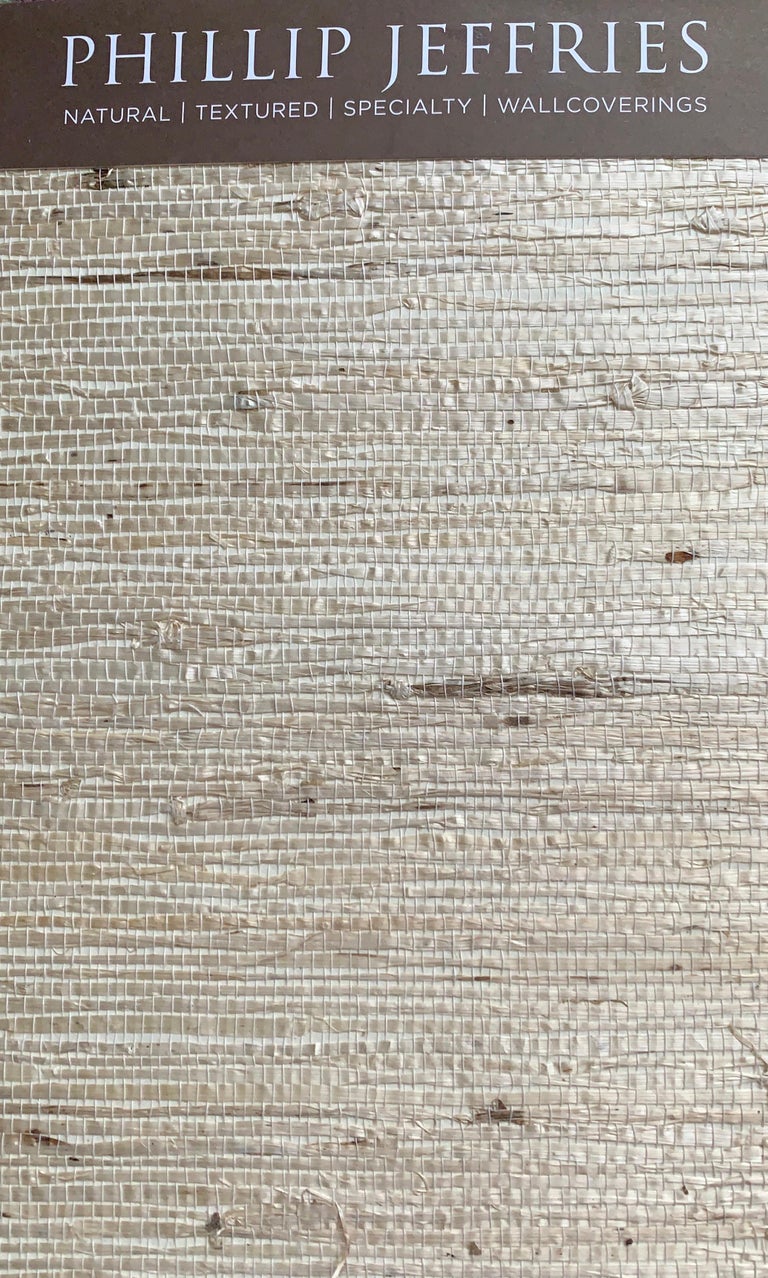 Phillip Jeffries Extra-Fine Arrowroot Handmade Natural Wallpaper ...