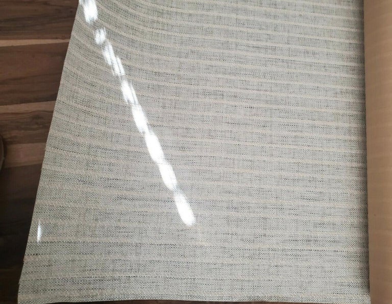 Phillip Jeffries Origin Weaves Stripe Greige Handmade Grasscloth ...