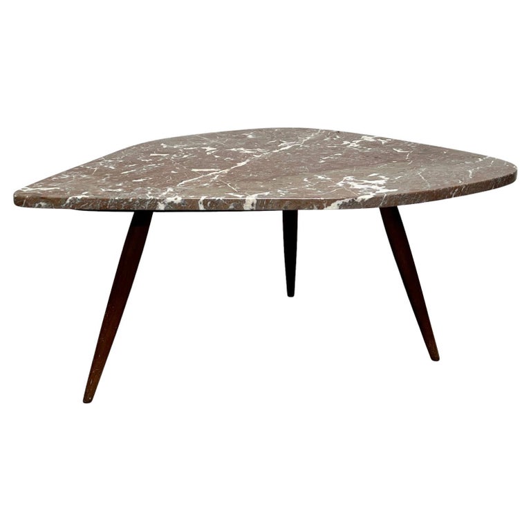 Phillip Lloyd Powell Stone Top Table For Sale at 1stDibs