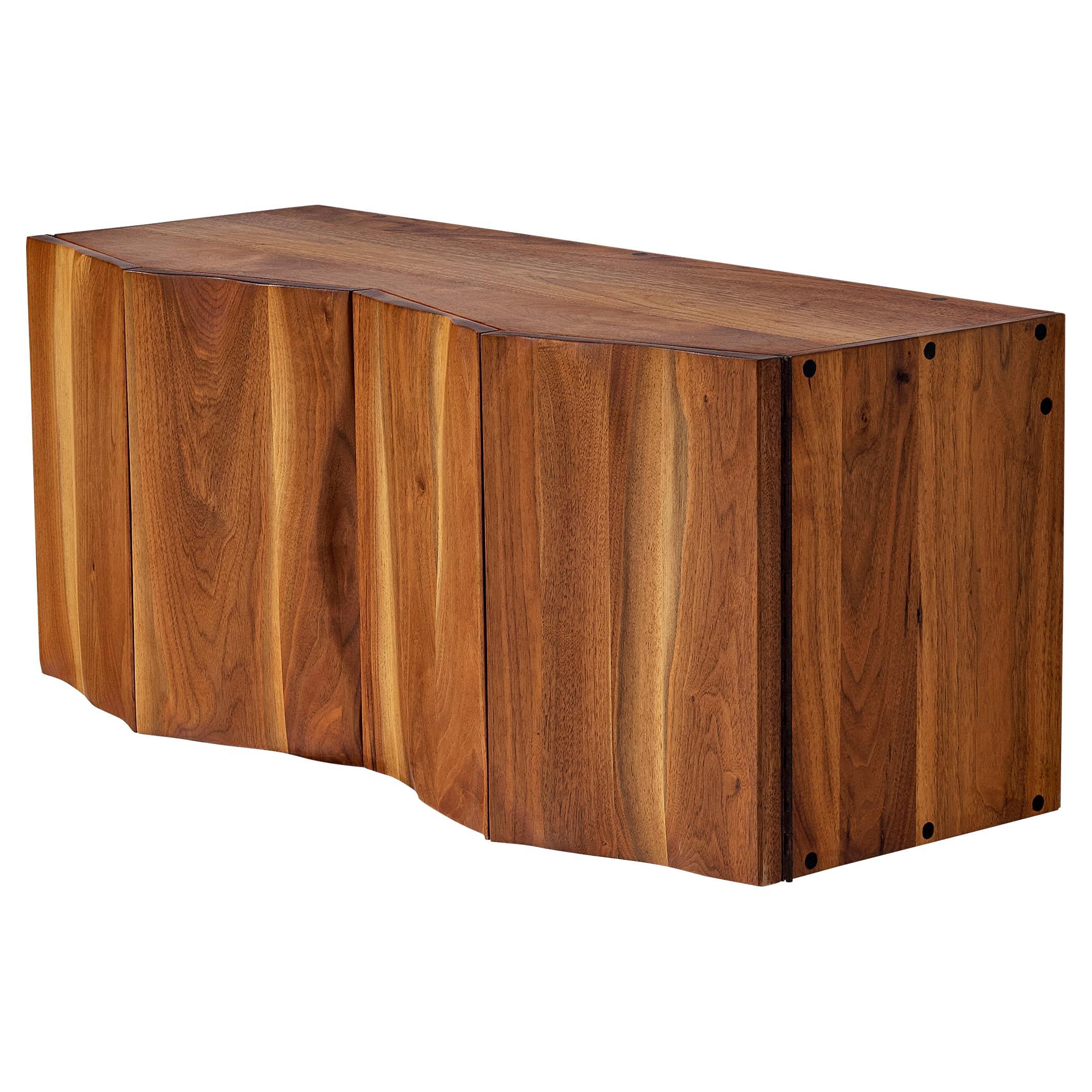 Pair of Carved Wood Doors by Phillip Powell For Sale at 1stDibs