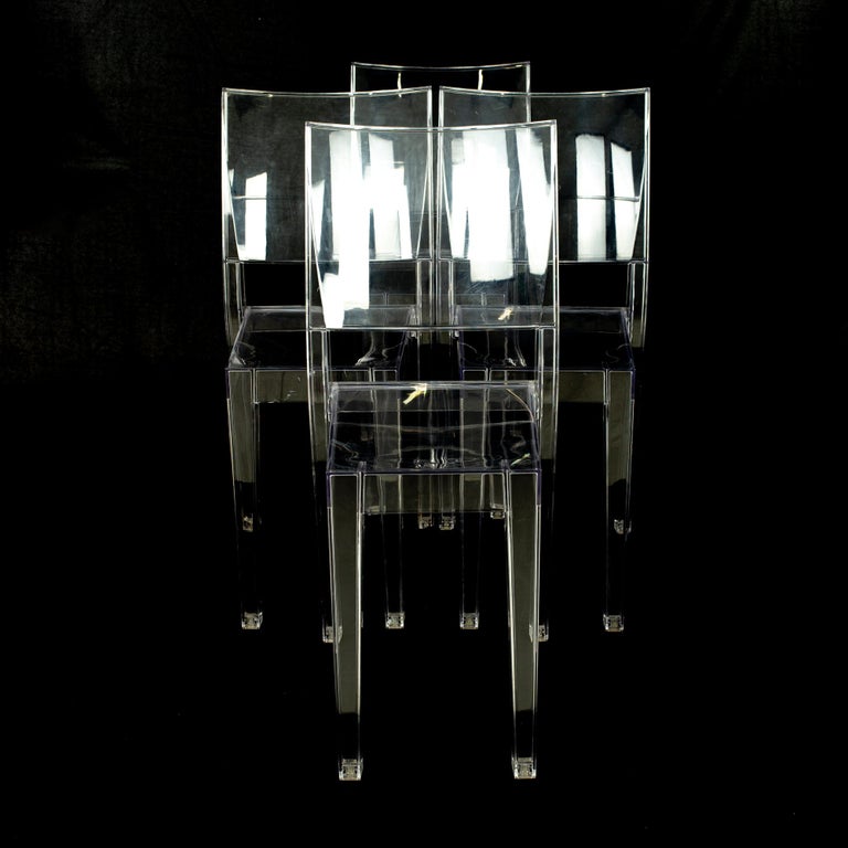 Phillippe Starck for Kartell La Marie MCM Clear Acrylic Dining Chairs ...