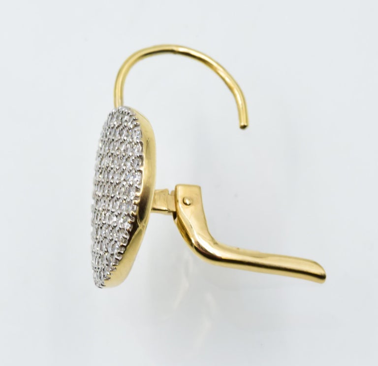 Phillips House Infinity Leverback Earrings, E2008PDY at 1stDibs