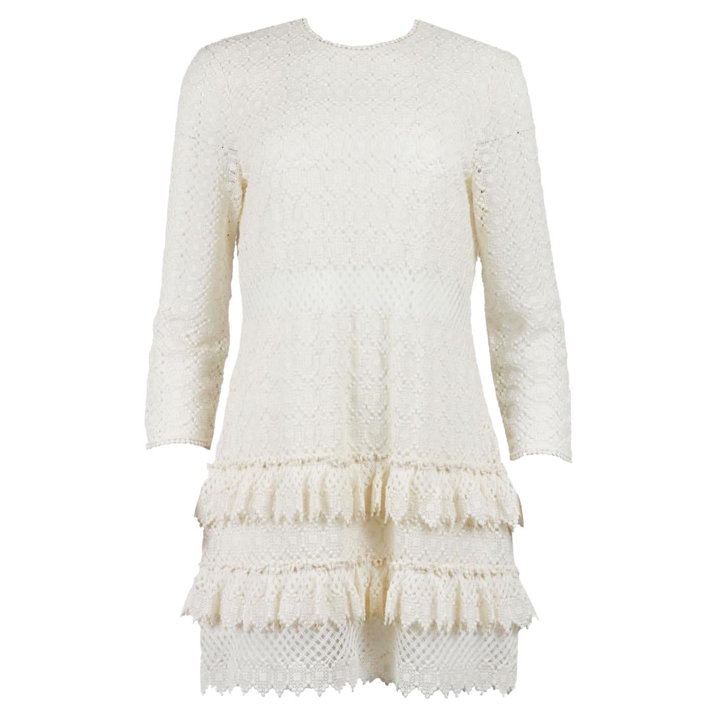 Philosophy di Lorenzo Serafini Embroidered Tulle Gown For Sale at ...