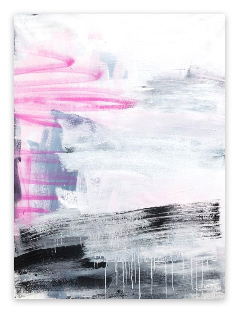 Angel Slice I (Abstract painting) For Sale at 1stDibs