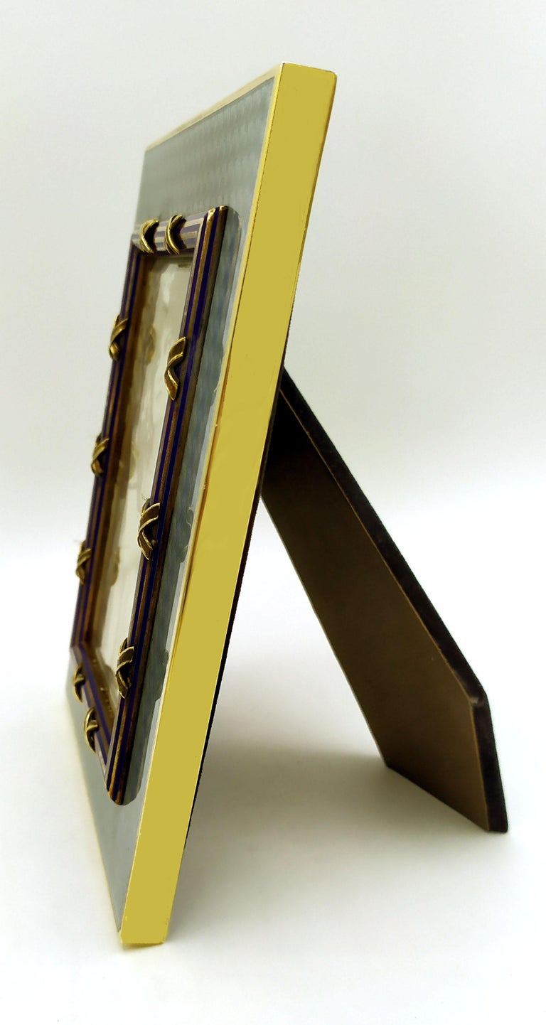 Photo Frame with Interlacements in French Empire Louis XVI Style ...