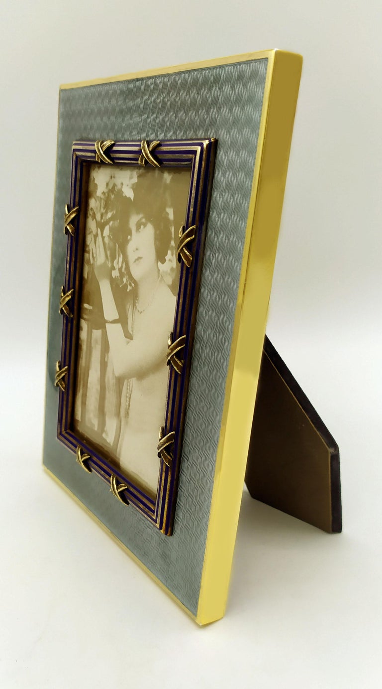 Photo Frame with Interlacements in French Empire Louis XVI Style ...