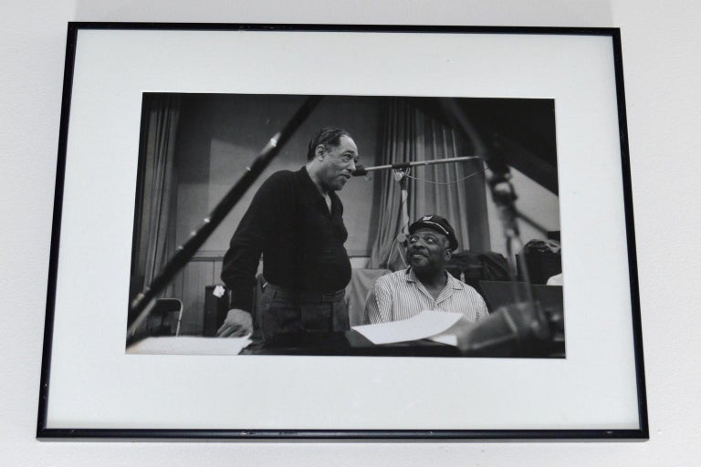 Photo of Jazz Greats Duke Ellington and Count Basie by Don Hunstein ...