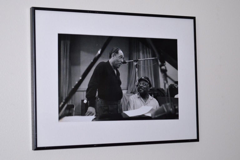 Photo of Jazz Greats Duke Ellington and Count Basie by Don Hunstein ...