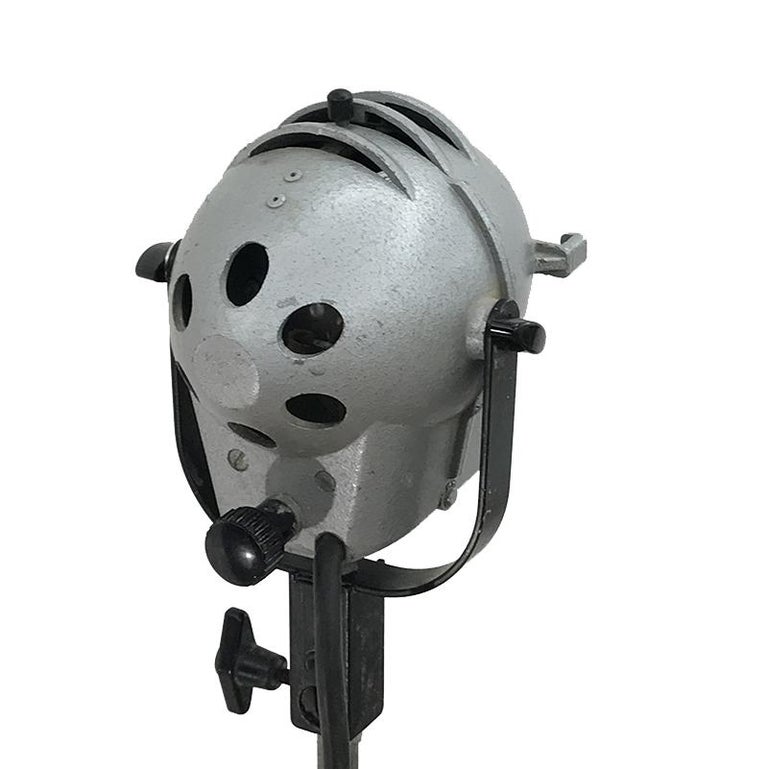 Photo Spotlight or Floor Lamp Tripod Stand with Spotlight Industrial ...