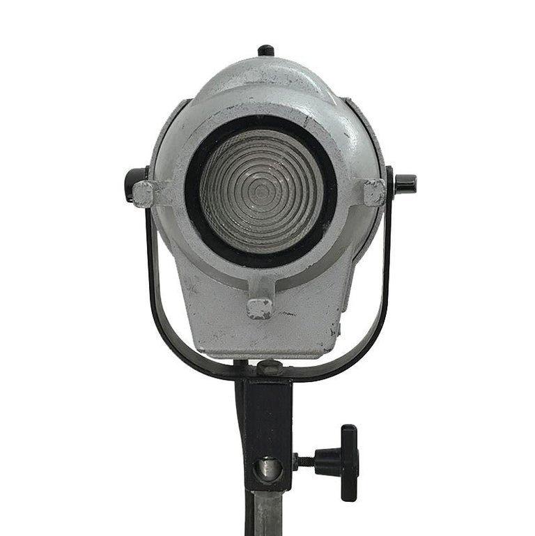 Photo Spotlight or Floor Lamp Tripod Stand with Spotlight Industrial ...