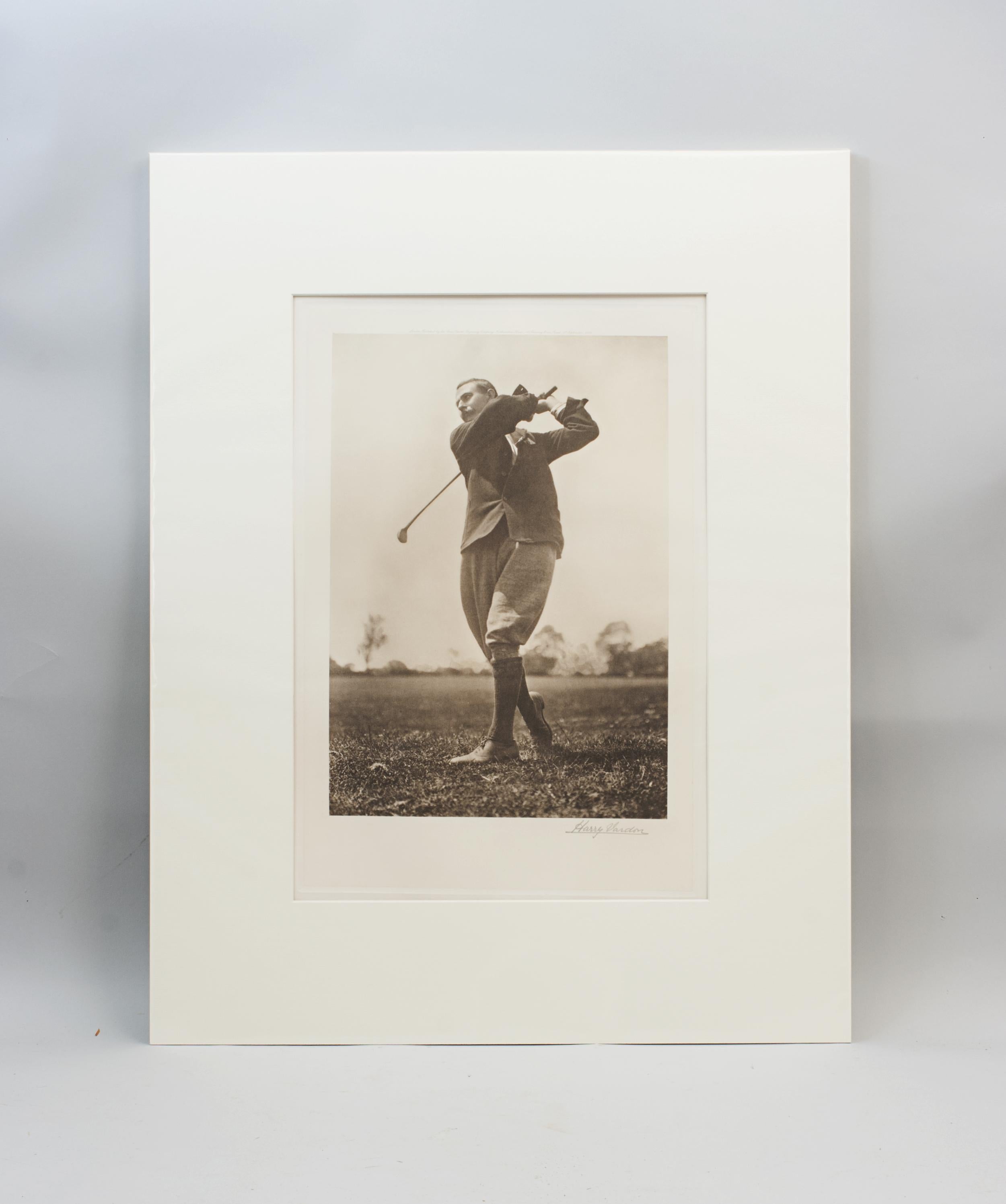 Photogravure Of Harry Vardon By George Beldam For Sale at 1stDibs
