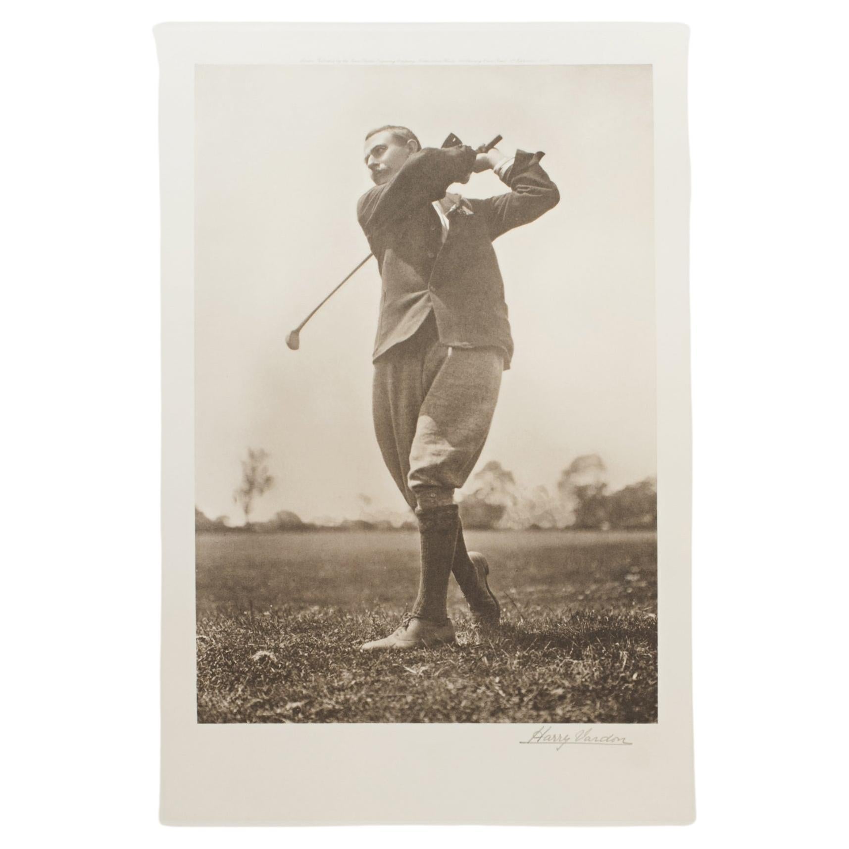 Vintage Cricket Print of F. S Jackson by George Beldam For Sale at 1stDibs