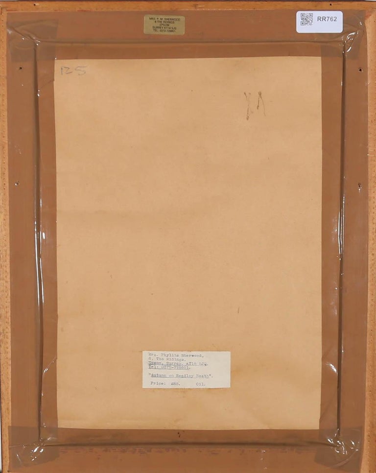 Phyllis Sherwood - Phyllis Sherwood - Framed 20th Century Oil, Autumn ...