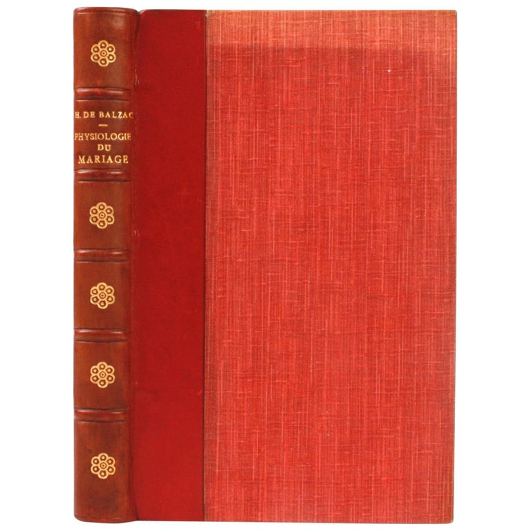 Physiologie du Mariage by Honoré de Balzac For Sale at 1stDibs