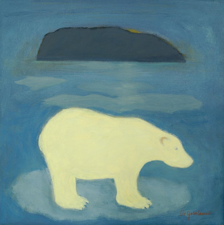 Pia De Girolamo - Polar Bear, Svalbard Archipelago, Arctic, Acrylic ...
