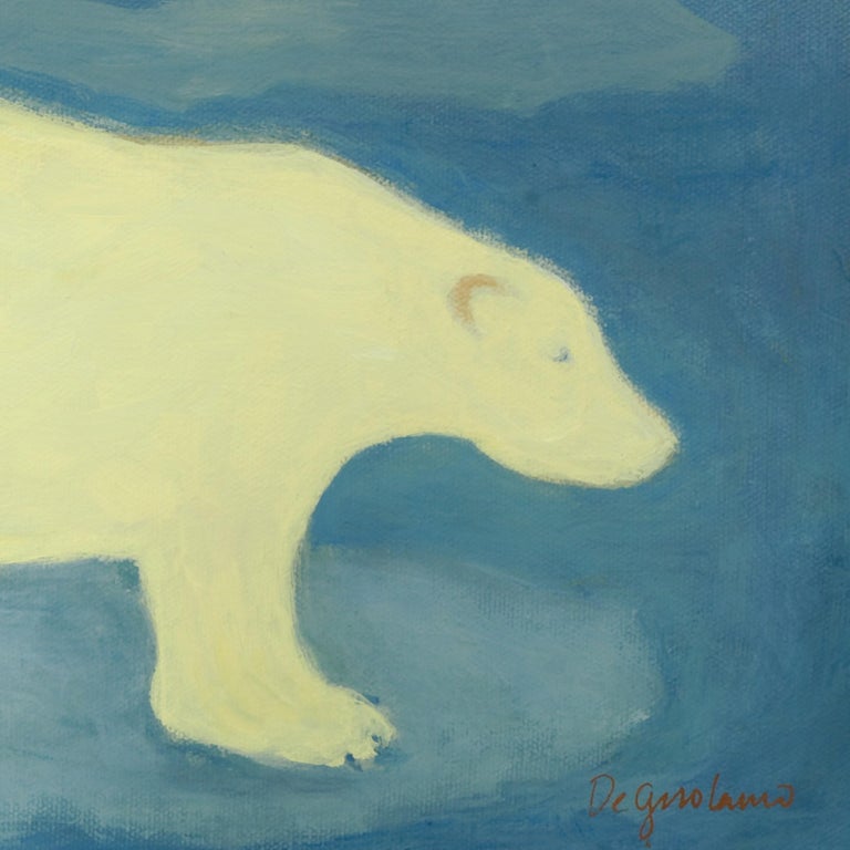 Pia De Girolamo - Polar Bear, Svalbard Archipelago, Arctic, Acrylic ...