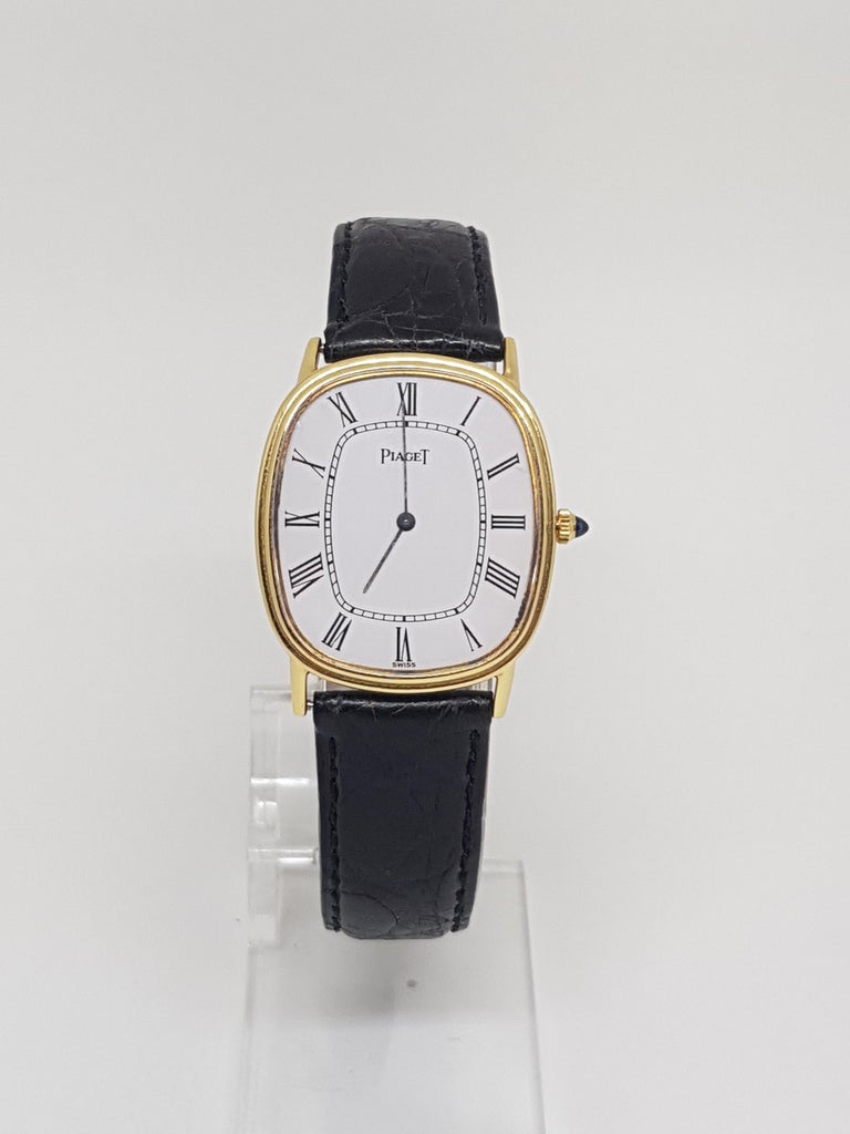 Piaget 18 Carat Yellow Gold Classic Men's Manual Wristwatch at 1stDibs