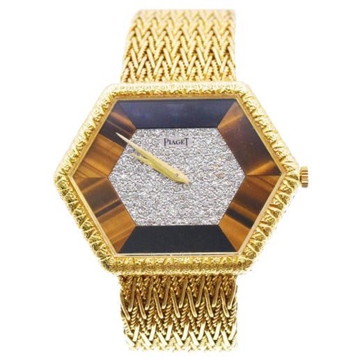 Piaget Diamond Gold Lady's Watch For Sale at 1stDibs | novelle watch ...