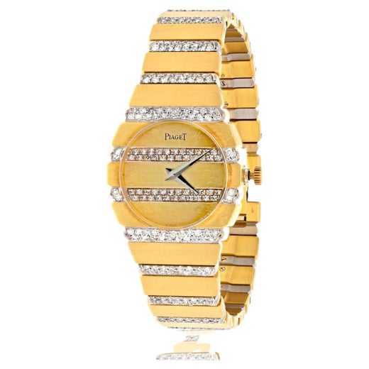 Piaget Protocole 74121 Unisex Watch in Yellow Gold For Sale at 1stDibs