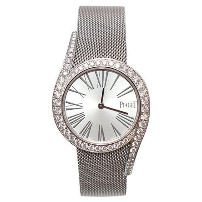 Piaget 18kt White Gold and Diamond Limelight Gala Watch For Sale at 1stDibs