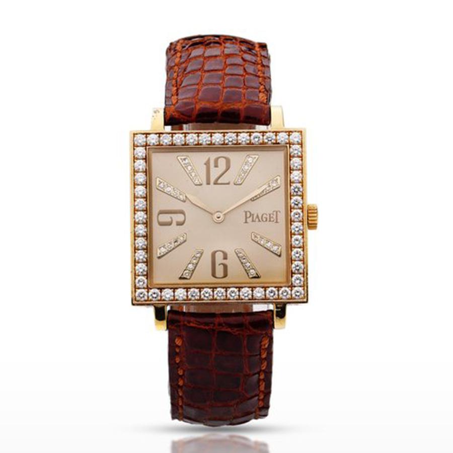 Piaget 18kt. Yellow Gold Wristwatch For Sale at 1stDibs | piaget ...