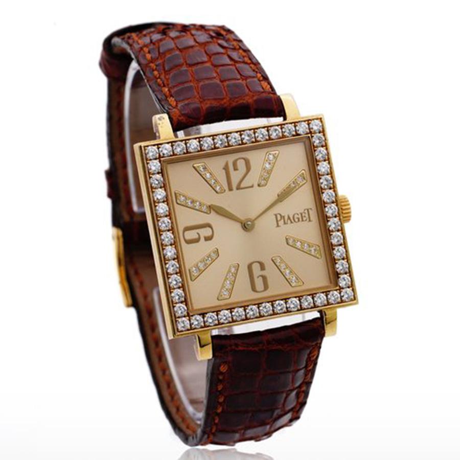 Piaget 18kt. Yellow Gold Wristwatch For Sale at 1stDibs | piaget ...