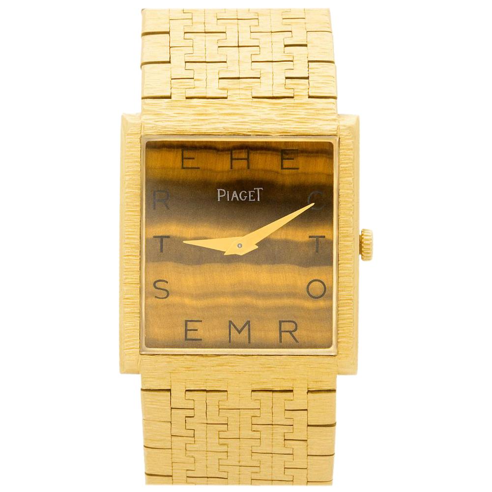 Piaget Classic 9286 a6, Tiger Eye Dial, Certified and Warranty at ...