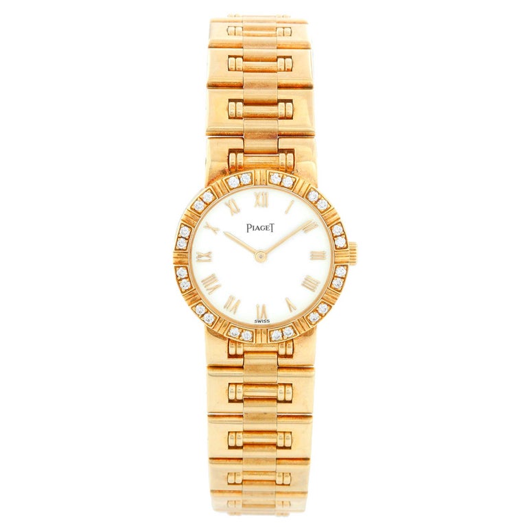 Piaget Dancer 18 Karat Yellow Gold Ladies Watch at 1stDibs