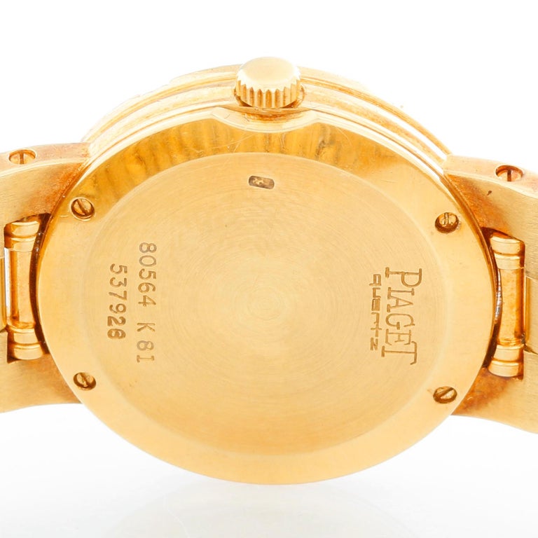 Piaget Dancer 18 Karat Yellow Gold Ladies Watch at 1stDibs