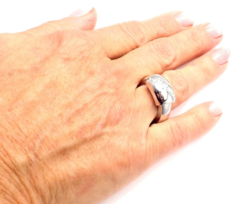 Piaget Dancer Diamond Band White Gold Ring at 1stDibs | dancer ring