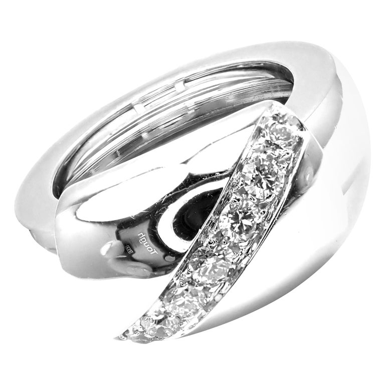 Piaget Dancer Diamond Band White Gold Ring at 1stDibs | dancer ring