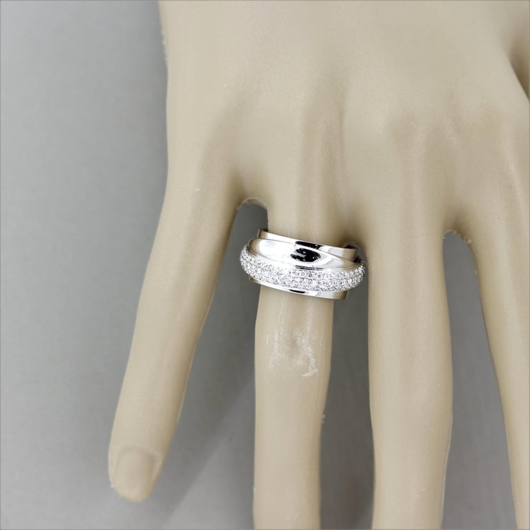 Piaget Diamond Gold Spinning Band Ring For Sale at 1stDibs