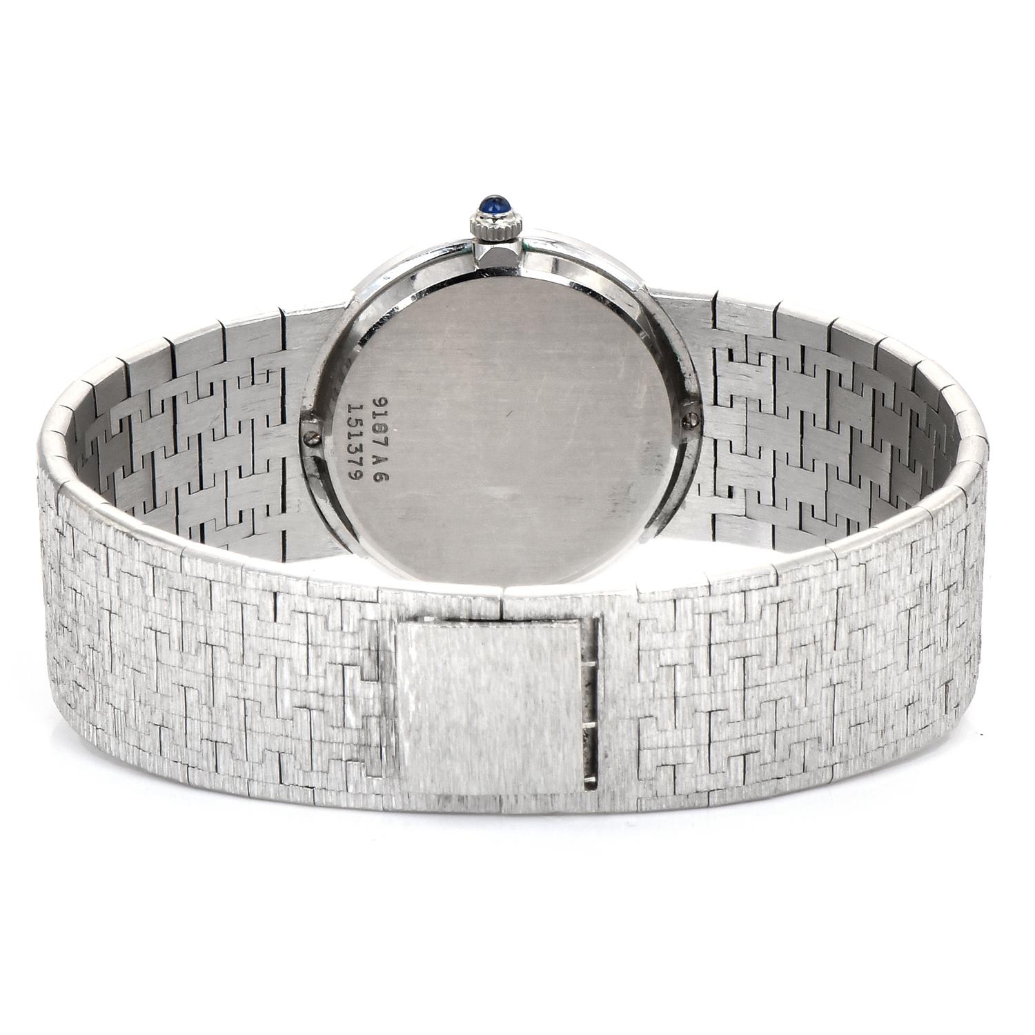 Piaget Double Row Diamond Silver Dial 18k Gold Ladies Watchpiaget's ...