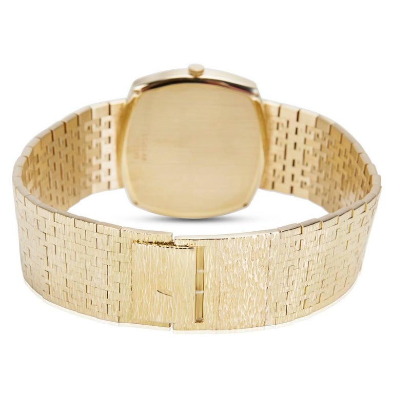Piaget Dress 12421 A6 Vintage Unisex Watch in 18K Gold For Sale at 1stDibs