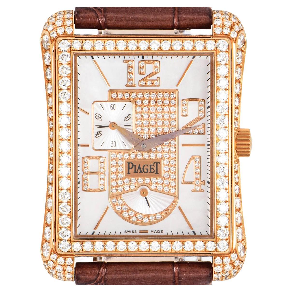 Piaget Classique Heart Watch Factory Set Diamonds at 1stDibs