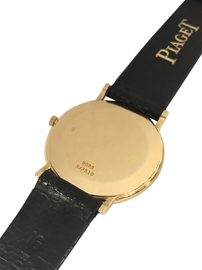 Piaget for Tiffany and Co. Yellow Gold Mechanical Wristwatch at 1stDibs ...