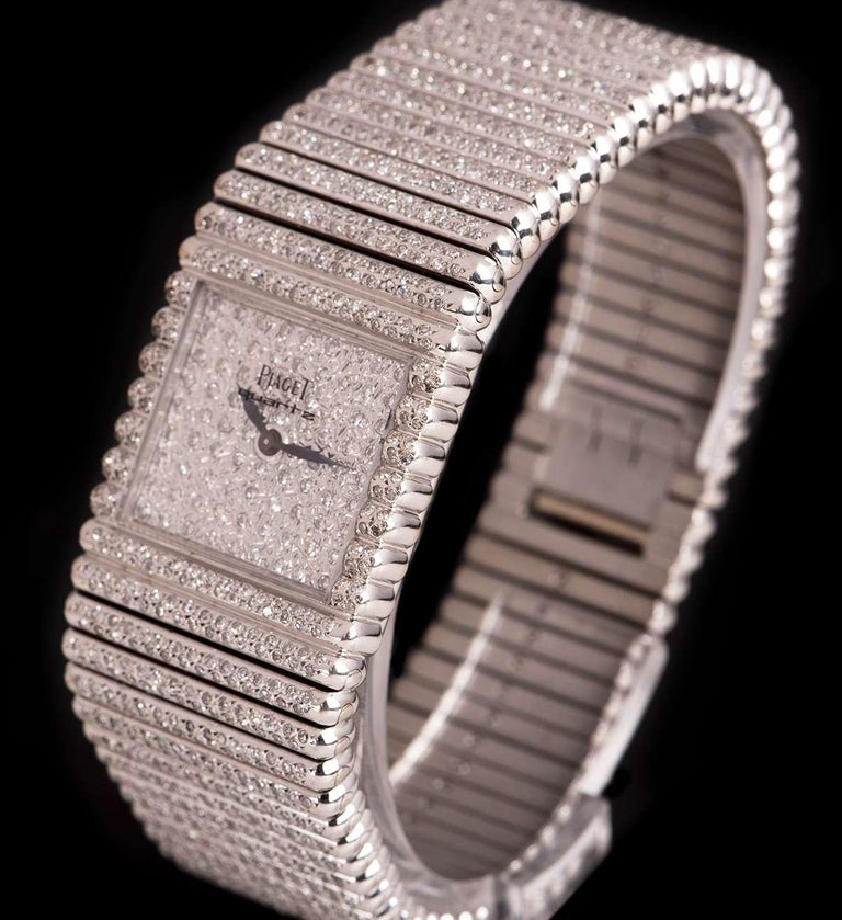 Piaget Fully Loaded Diamond Dial Diamond Dial Diamond Set 7131 C 15 at ...